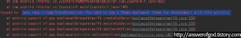 java lang illegalstateexception you need to use a theme appcompat