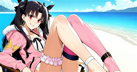 水着 Ishtar Rider Fgo Reaperssssのイラスト Pixiv