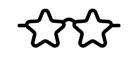 Star Glasses Icon Fashion Accessories Vector 27924324 Vector Art At