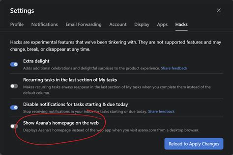 Bug Asana In Browsers Always Shows Redirect To App Screen Tips And
