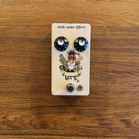 Hello Sailor Effects Silicon Rangemaster Treble Boost Pedal Reverb