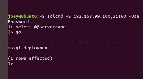 Getting Started With Sql Sql Server And Kubernetes Part Ii The Sql