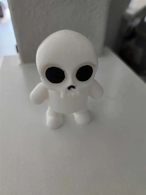 Cute Chibi Skeleton Boy By Salvadori Makerworld