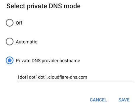 Private Dns In Android 9 Pie Kinaros Blog Of Things