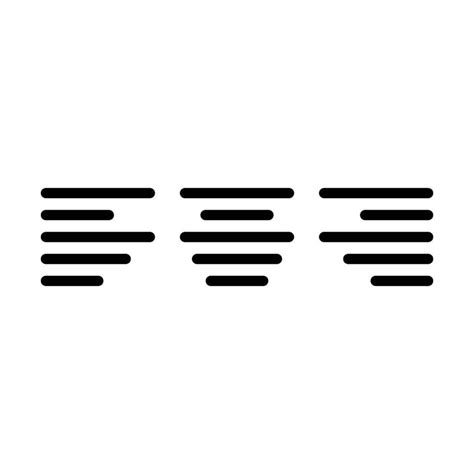 Alignment Icons Collection Vector Art At Vecteezy