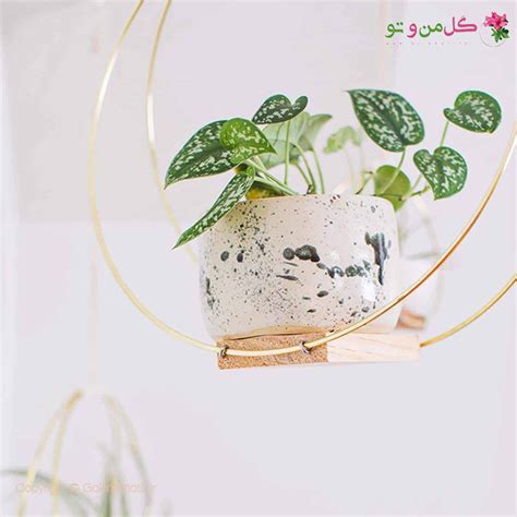 آموزش ساخت آویز زیبا برای گلدان جا گلدانی آویز گل من و تو