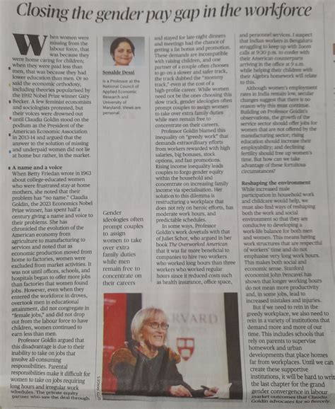 Gender Parity In Labour Force Participation Needs Reshaping Of Work And