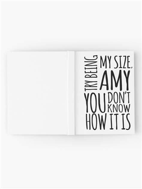 Try Being My Size Amy You Dont Know How It Is Tammy Amy Slatong 1000