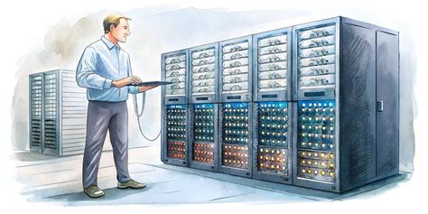 Modern Data Center Infrastructure Ensuring Fast Data Processing And