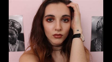 Grwm 90s Grunge Inspired Makeup Look Youtube
