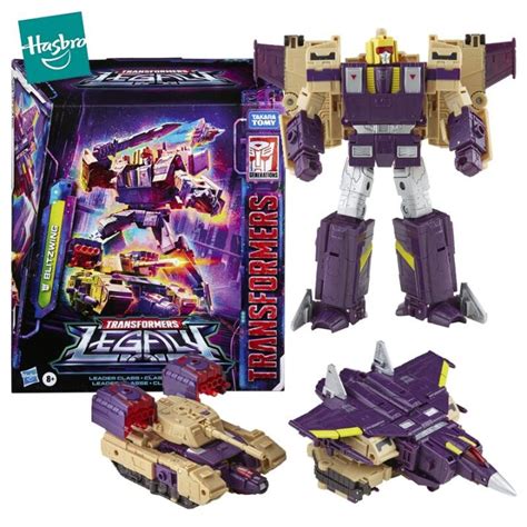 Hasbro Transformers Legacy Blitzwing Tiga Pengubah Figur Aksi Galvatron Optimus Prime Robot