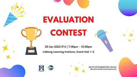 Mega Speech Contest Evaluation Contest Workshop Lifelong Learning Institute Event Hall 1 2