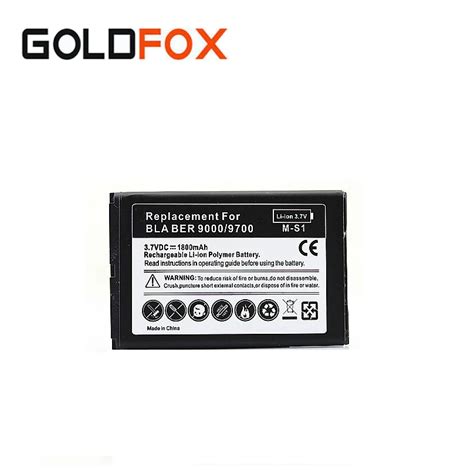 1800mah Celular Battery For Blackberry Bold 9000 9700 9780 Boblie Cell