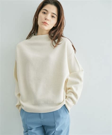 Rope（ロペ）の「スウェットライクボートネックニット（ニット セーター）」 Wear