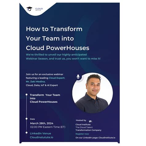 On Linkedin Webinar Cloudexpert Cloudcomputing