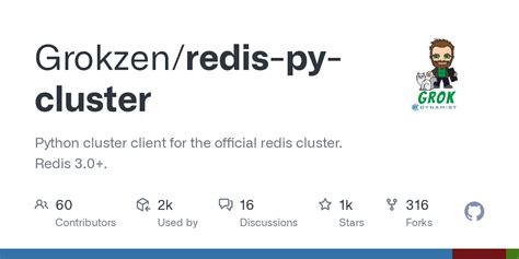 Github Grokzenredis Py Cluster Python Cluster Client For The