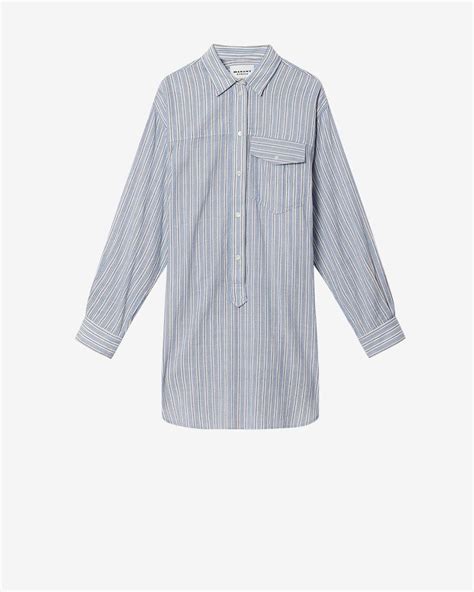 Isabel Marant Laurane Dress In Blue Lyst