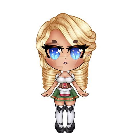Chibi Huniepop Jessie Maye Bar Maiden Outfit By Mokamizore97 On