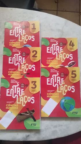 Livros Entrelaços Ciências Humanas Vol 1 2 3 4 5 Professor Frete grátis