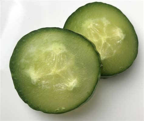 Cucumber With Water Soaked Areas