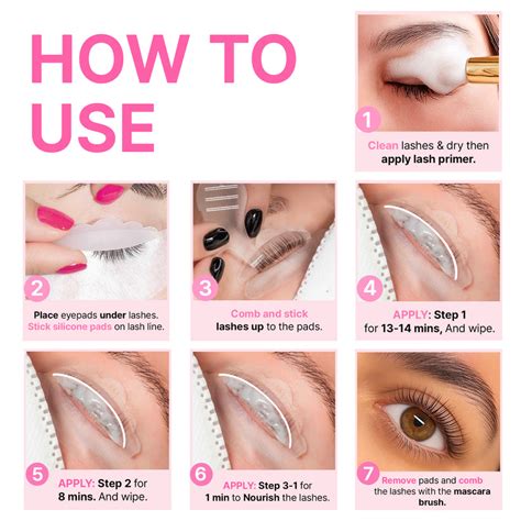 Korean Lash Lift Kit Cruelty Free Results Lasts Up To 8 Weeks