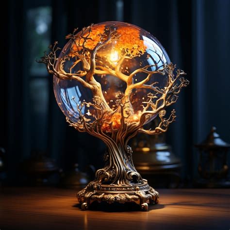 Premium Ai Image Fantasy Lamp