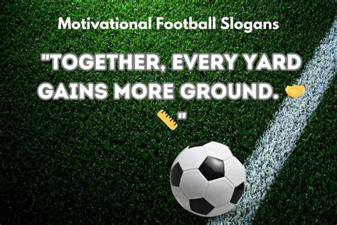 Slogans For Football Team Spirit Boost