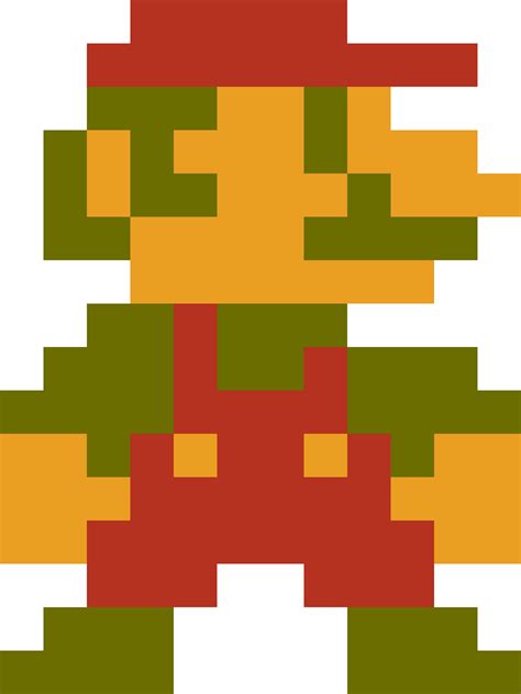 Super Mario Bros 1 Mario Palette Pixilart