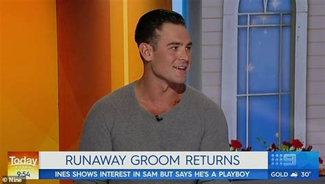 Married At First Sights Sam Ball Defends Unfiltered Ines Basic Daily Mail Online