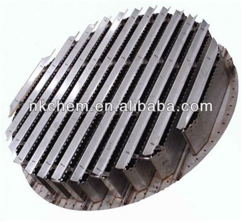 Trough Pan Liquid Distributor Tower Internals Distillation Column Internals