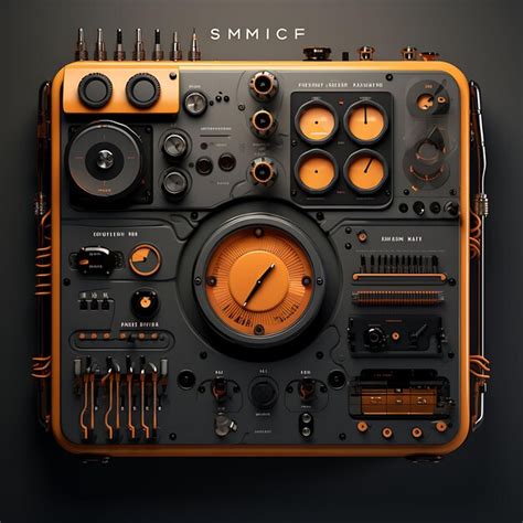 Premium Ai Image Mobile App Design Of Music Instrument Tuning App Design Stylish Theme With