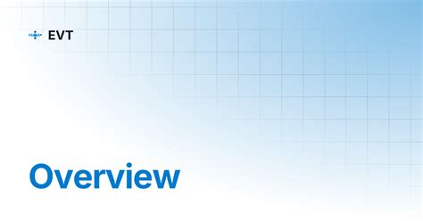 Overview Evt