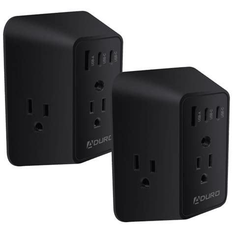 Morningsave 2 Pack Aduro Surge Trio Multi Charging Station Surge