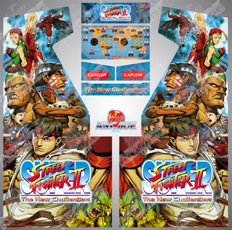 Super Street Fighter Ii Midway Custom V Restoration Package
