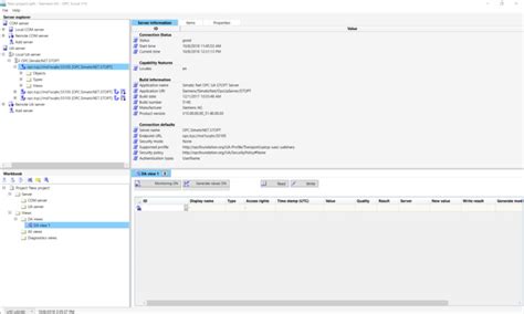 Connection Process Simulate 141 With Opc Ua Failed