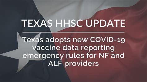 Texas Adopts New Covid Vaccination Data Reporting Emergency Rules