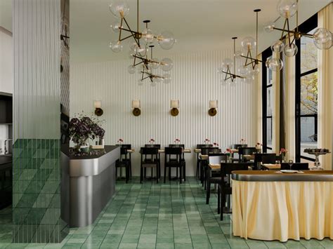 Restaurantdesign 3drendering Architecturalvisualization