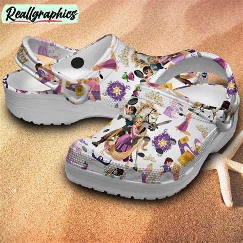 Tangled Cartoon Classic Crocs For Men Women Reallgraphics