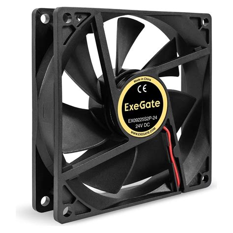 Вентилятор ExeGate 24В DC EX09225S2P-24 92x92x25 мм, Sleeve bearing ...