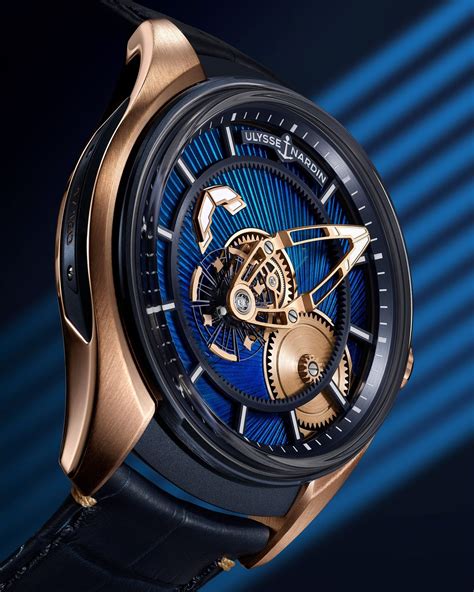 Ulysse Nardin Gets Glitzy With Freak X Gold Enamel Limited Edition