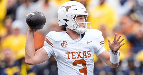 Quinn Ewers Injury Update Longhorns Qb Status Revealed On Texas Vs
