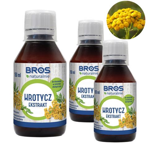 Wrotycz Ekstrakt Na Pędraki Opuchlaki Szkodniki GLEBOWE BROS Naturalnie