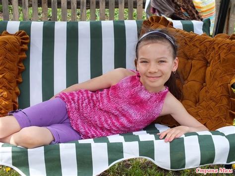 Топик для девочки Вязание для детей Страна Мам