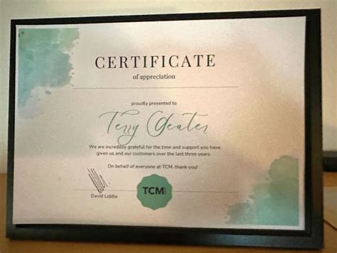 Terry Geater On Linkedin Thank You Very Much To David Liddle And The