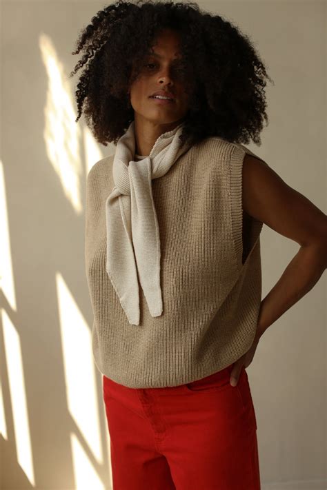 Hvid Scarf Josephina Cream Hello Little Crew