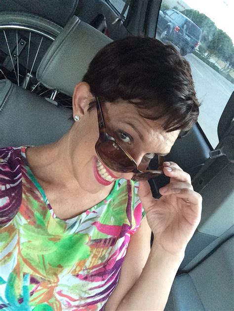 Stylish Gimp Long Hair To Pixie The Wheelchair Mommy