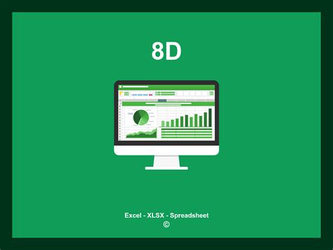 Plantilla 8d Excel