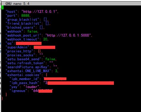 求教，一些配置的问题 · Issue 3 · Opq Oscbotexhentai · Github