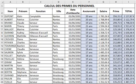 Clic Formation Exercice 7 DATEDIF