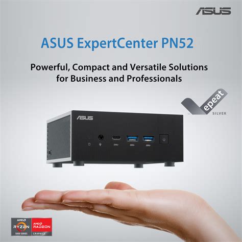 Asus Mini PC PN52 Ryzen 5 5600H 8GB RAM 256GB SSD Win 10